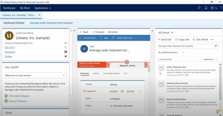 Unified Service Desk – GAC Business Solutions