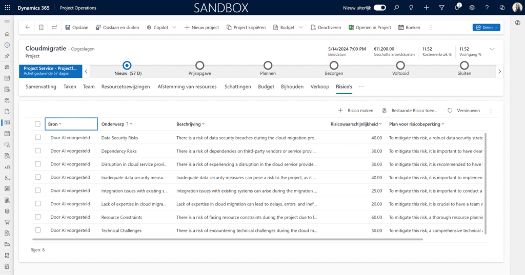 Dynamics 365 Project Operations Copilot – GAC Business Solutions
