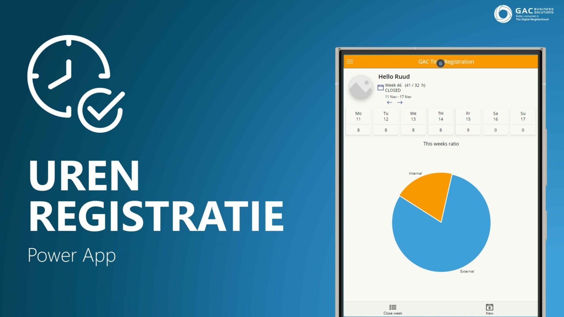 Urenregistratie snel en eenvoudig met Power Apps - GAC